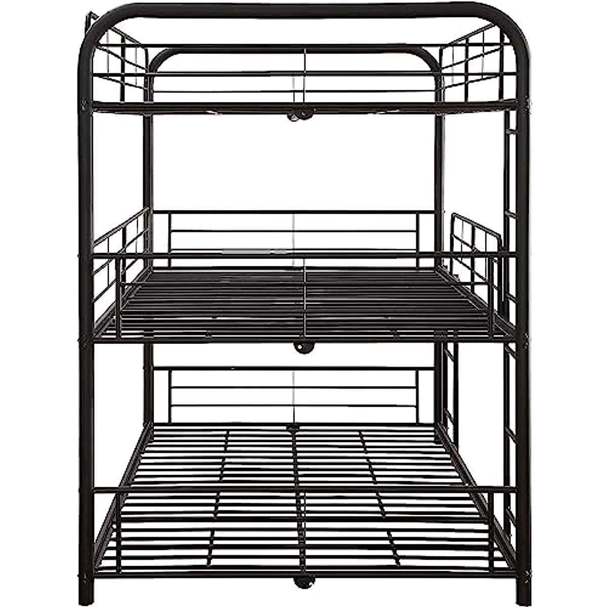 ACME Furniture Cairo Triple Bunk Bed, Twin, Sandy Black