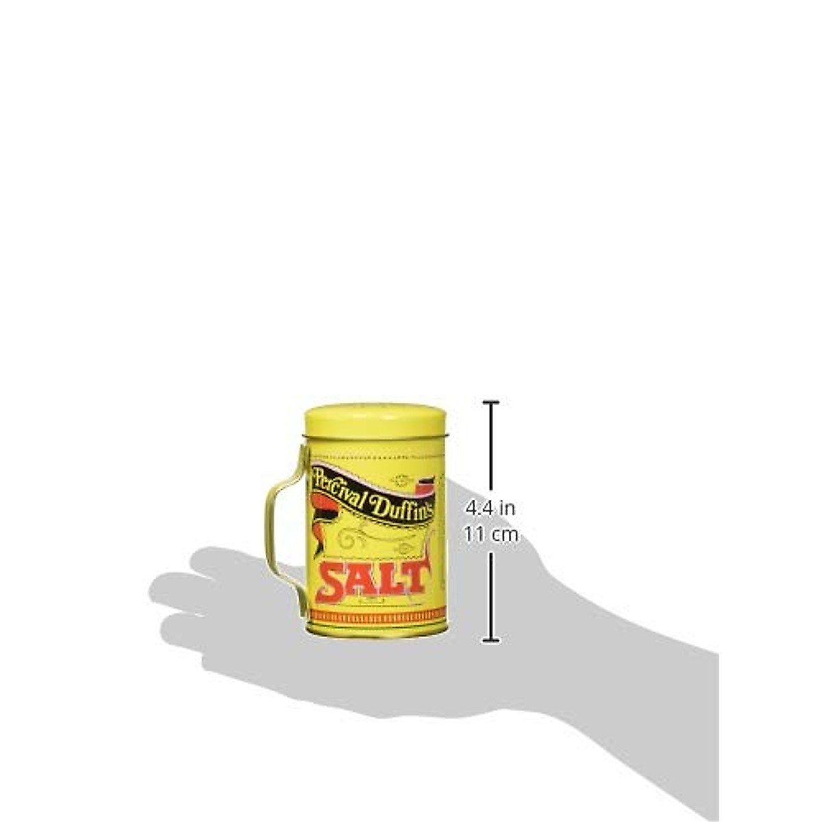 Norpro 713 Salt and Pepper Shaker Set, 4in/10cm and holds 10oz, Multicolor