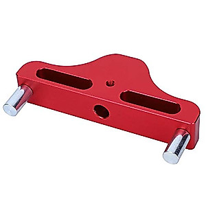 Walfront ZX-1 Center Scriber Woodworking Scriber Center Line Marking Tool, Easy to Find the Exact Center and Offset Lines, Red