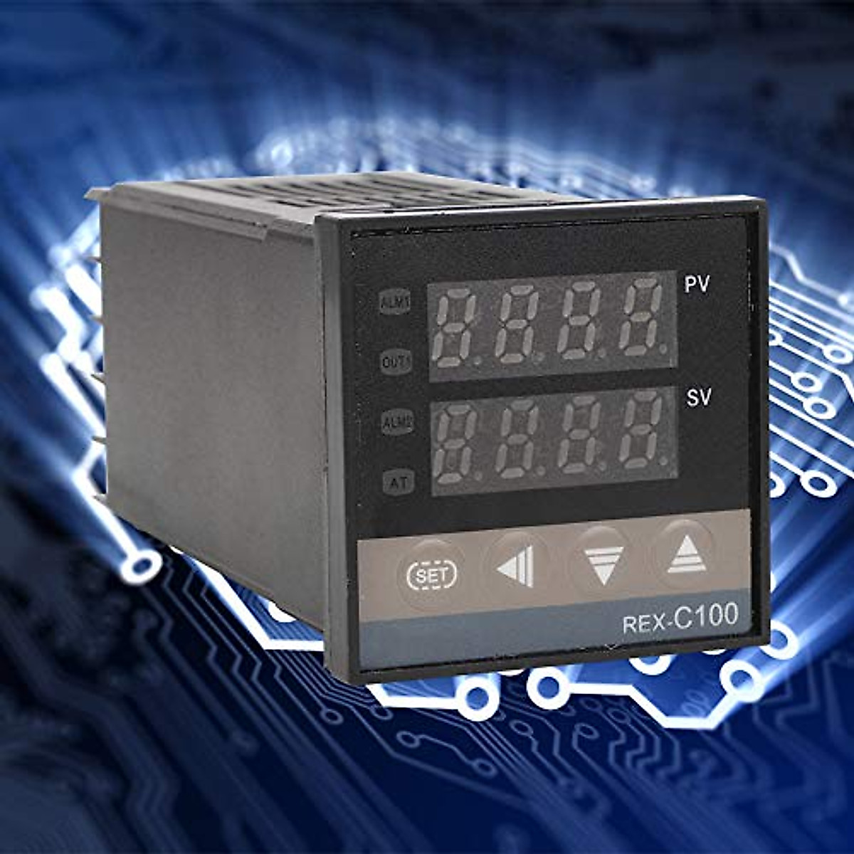 PID REX-C100 Digital Temperature Controller + 40A Solid State Relay K Thermocouple GD 40A SSR