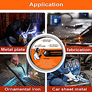 FORTON MIG Welding Gun Accessory Kit,Tip-Nozzle-Diffuser for Miller Millermatic M-25/M-40 Hobart Torch(0.030-Inch 2LB)