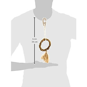 Ware Manufacturing Natural Hang-N-Hoop Small Pet Chew Toy