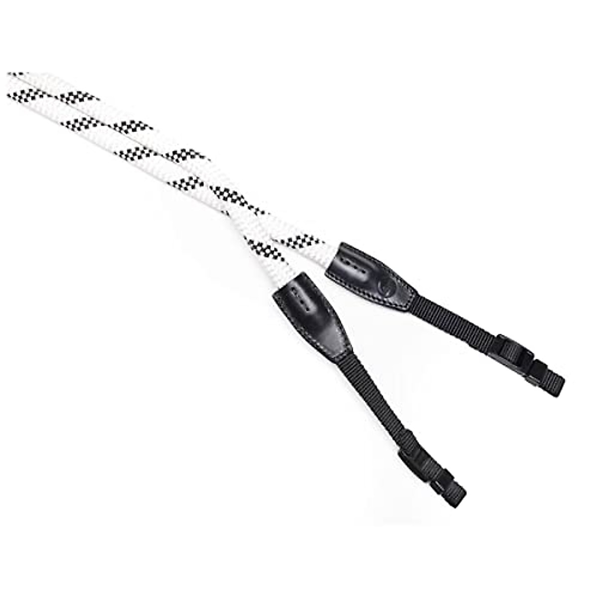 Leica 39" COOPH Nylon-Loop Rope Strap SO, White and Black