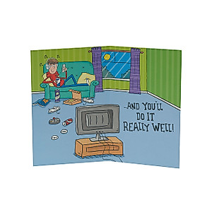 UK Greetings 13th Birthday Card for Him/Friend - Funny Teen Design