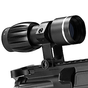 BARSKA 5x Riflescope Magnifier with Extra High Ring