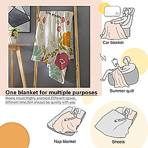 yalinan Grandma Gifts Blanket, Gifts for Grandma Throw Blanket 60"x 50", Grandma Birthday Gifts, Grandma Gifts from Grandkids