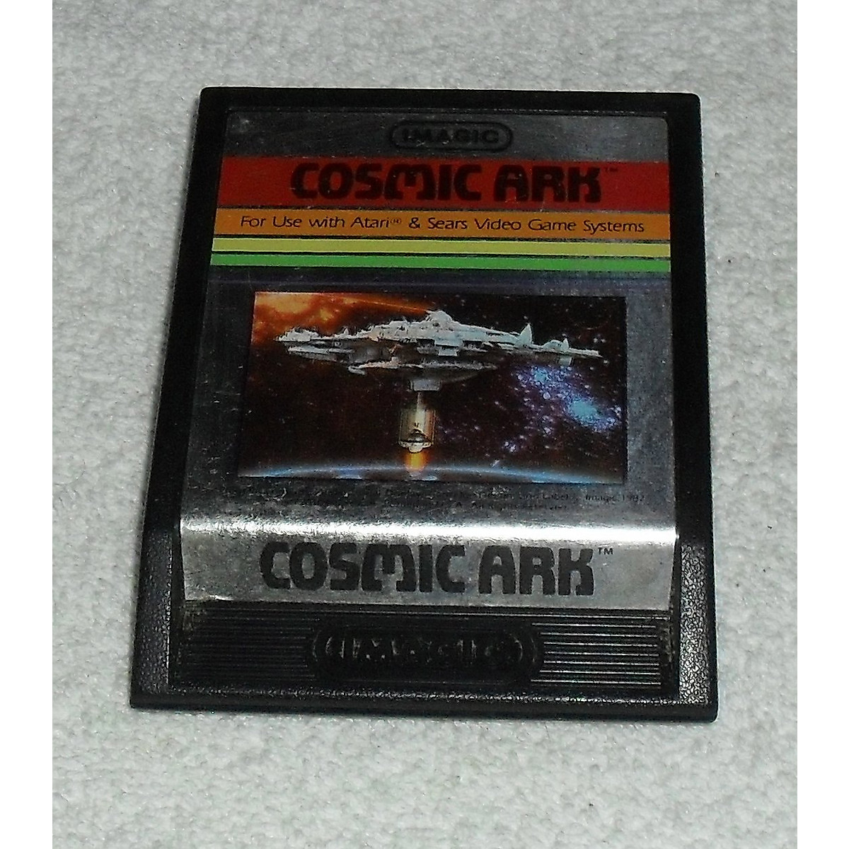Cosmic Ark Game - Use in Atari or Sears Game Sytems