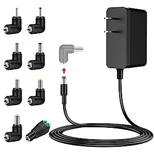 MEROM 12V Power Supply Adapter Compatible with Seagate, WD Western Digital My Book External Hard Drive Charger Cord WD5000H1U-00 - US Plug