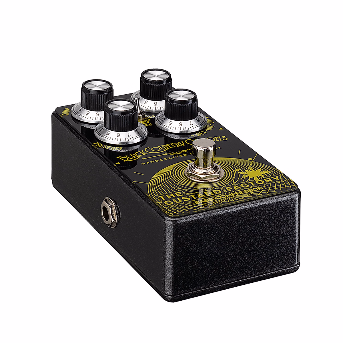 Laney Black Country Customs The Custard Factory Compressor Boutique Bass Effect Pedal, (BCC-TCF)