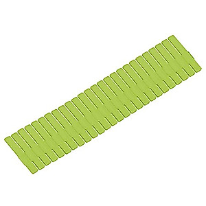 Sugoyi Solid DIY Household Drawer Divider, Freely Combine Divider Board Classified Storage Adjustable Drawer Divider, for Home(green)