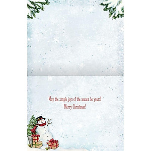 LANG Snowman'S Farmhouse Boxed Christmas Cards (1004896)