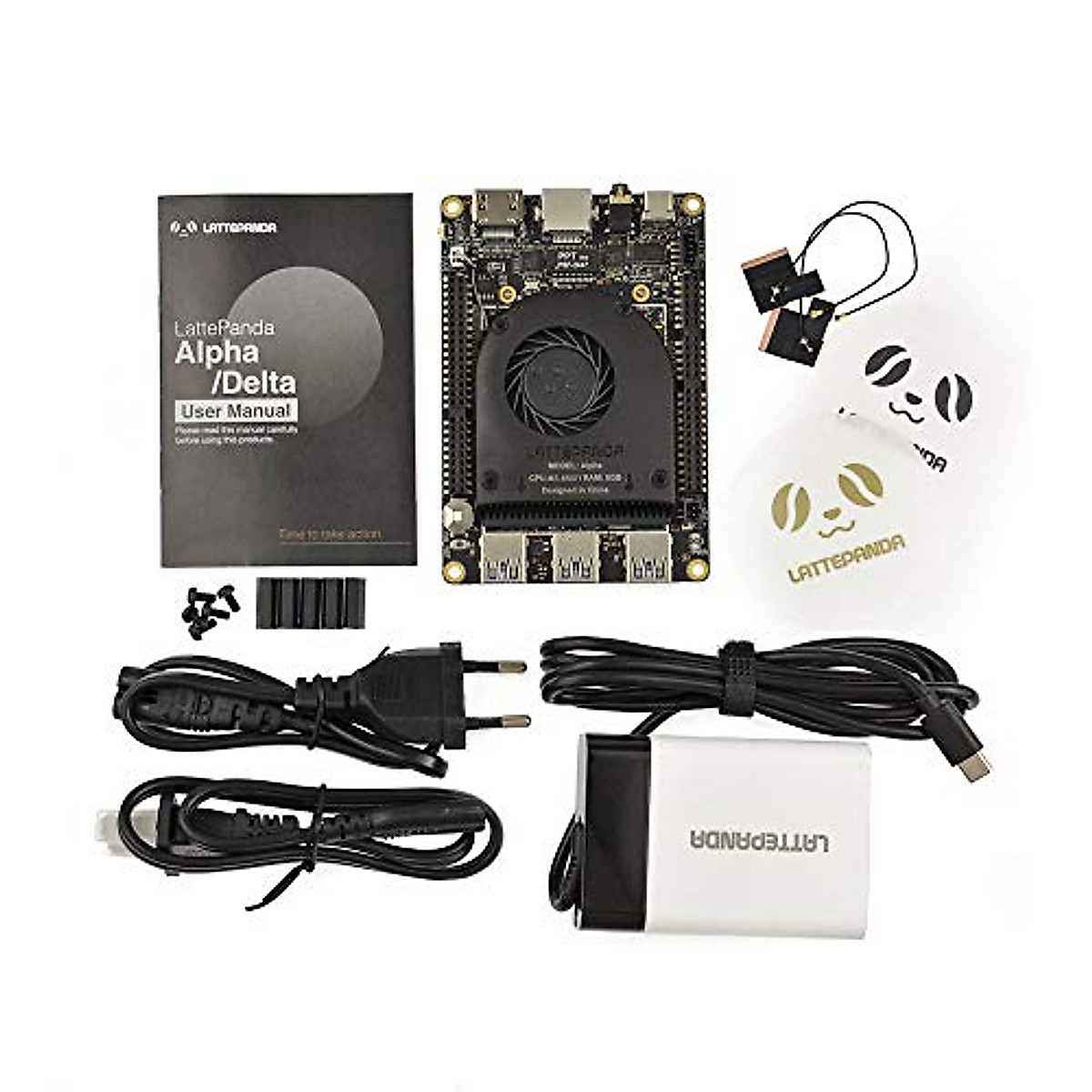 LattePanda 2 Alpha 864s - A Pocket-Sized Powerful Windows/Linux Single Board Computer (Win10 Pro Activated, 8GB RAM/64GB eMMC)