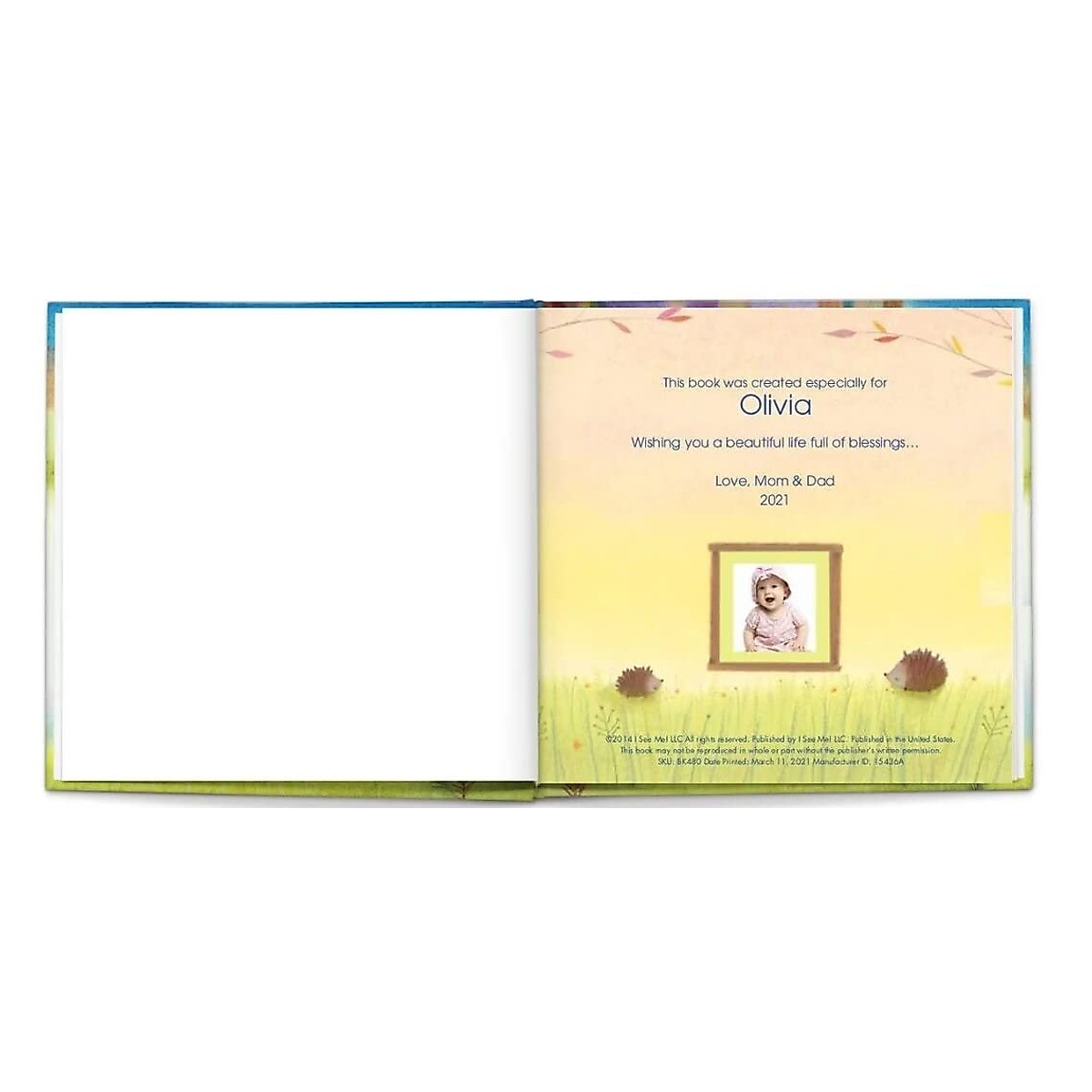 Blessings - Personalized Children's Story - I See Me! (Hardcover)