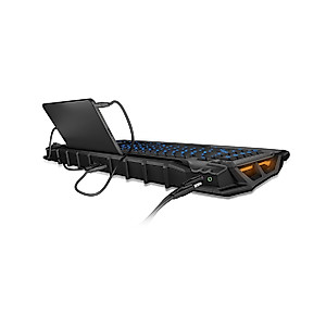 ROCCAT Skeltr - Smart Communication RGB Gaming Keyboard (ROC-12-231-GY)