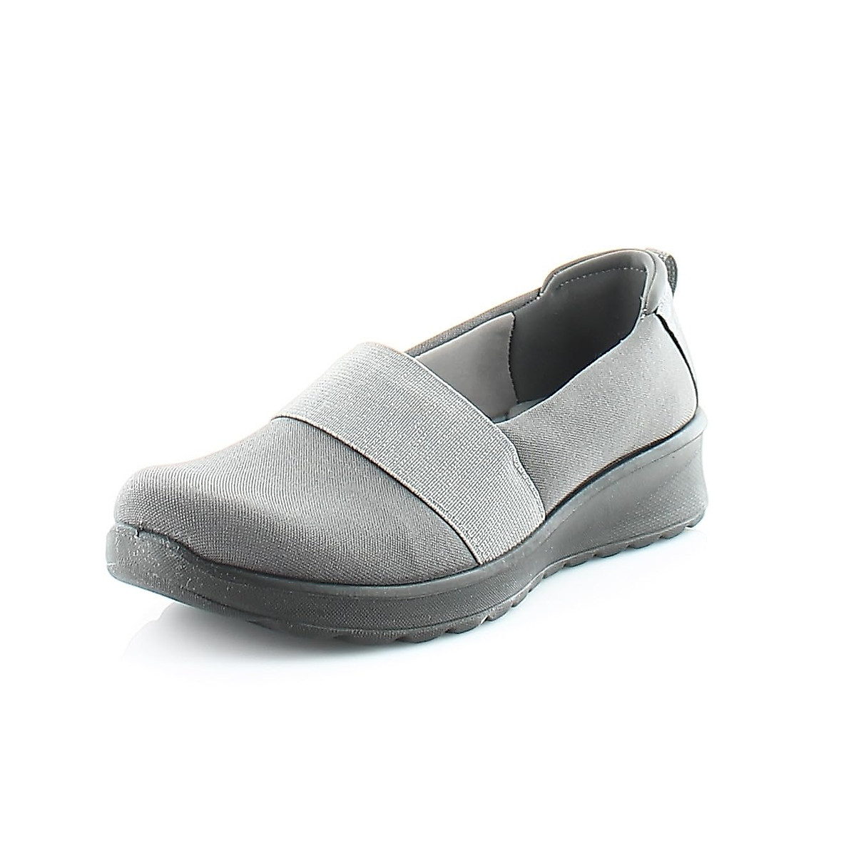 BZees Womens Gracie Slip On Granite Grey 9 M