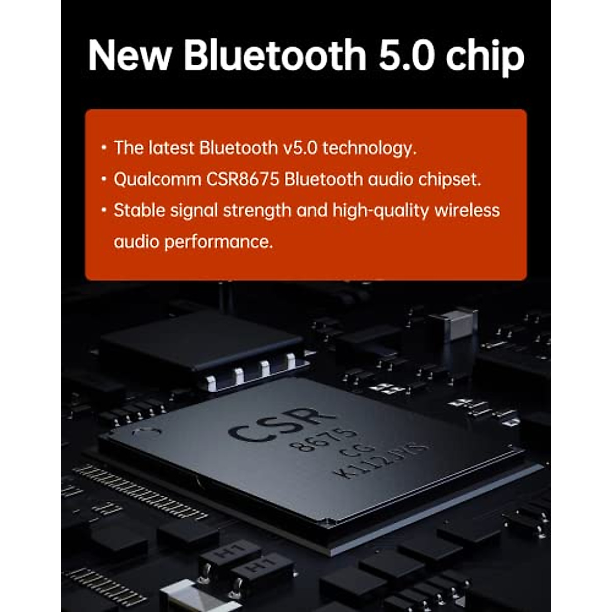 GITANK Bluetooth 5.0 aptX-HD Adapter for Range Rover, Land Rover, Jaguar iPod iPhone Music Interface Wireless Audio Car Kit