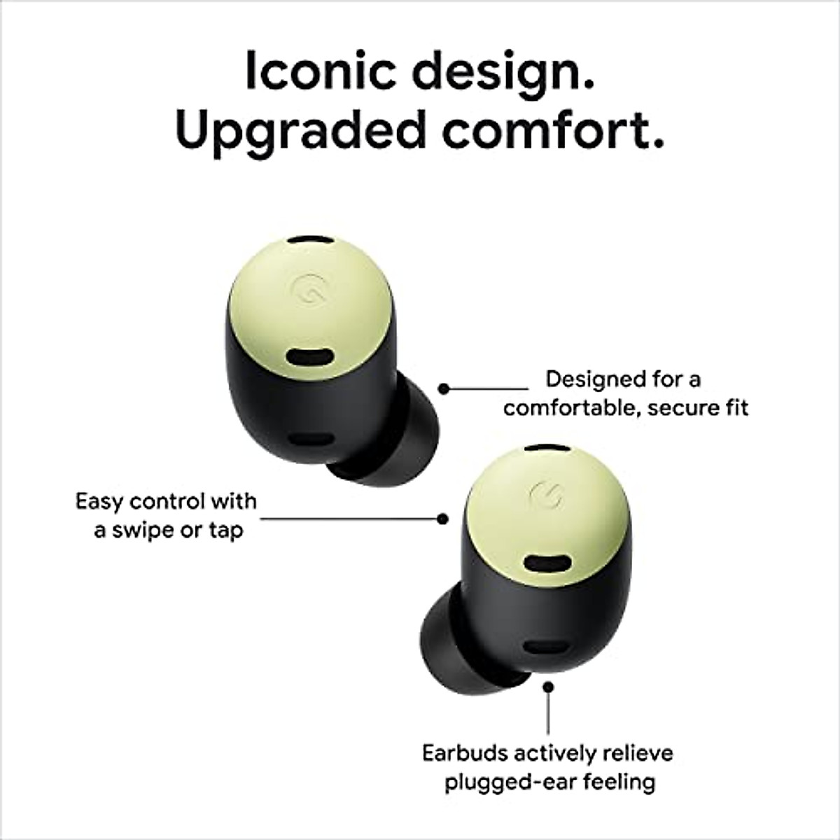 Google Pixel Buds Pro True Wireless Noise Cancelling Earbuds - Lemongrass (Renewed)