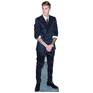 SC1152 Star Cutouts Justin Bieber Cardboard Standup