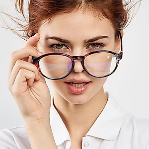 CVVTSPE 3 Pack Reading Glasses Blue Light Blocking Stylish Cat Eye Computer Readers Anti Eyestrain & Glare for Women (Multicolor, 2.5, x)