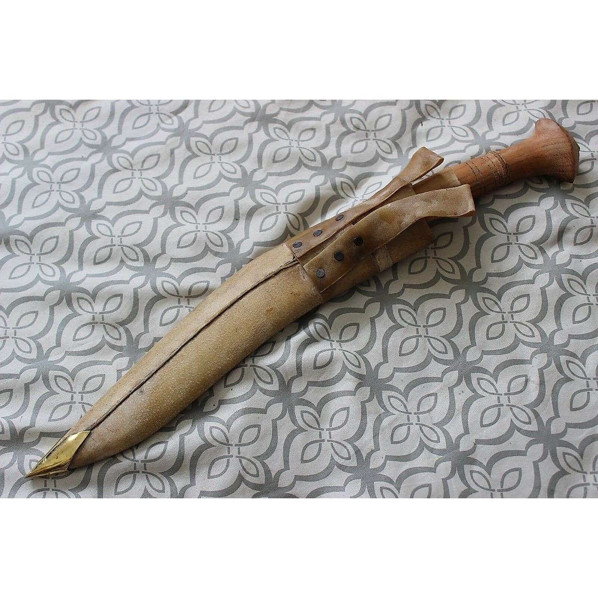 13" Traditional Sirupate Hunting Kukri - Hand Forged EGKH Factory Outlet in Nepal - Ready to use Outdoor Knives - Balance water tempered - Light Blade Hiking Khukuri