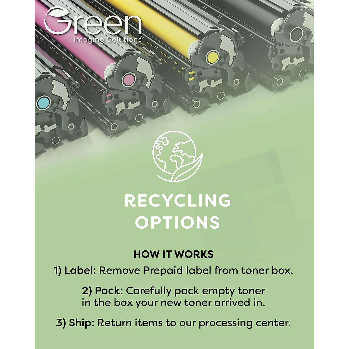 GIS USA Remanufactured Toner Cartridge Replacement for HP CE341A - for HP Laserjet Enterprise 700 Color MFP M775DN, M775F, M775Z, M775ZR (HP 651A)