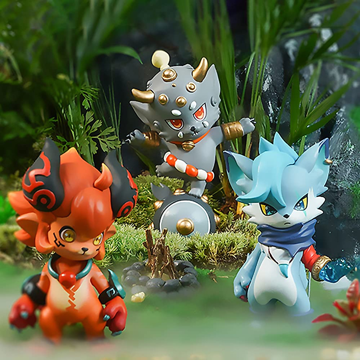 Magical Animal Series Blind Box Mystery Box Cute Collectible Figures Action Kawaii Model Birthday Surprise Random Trendy Room Desktop Decroration（1 Pack）