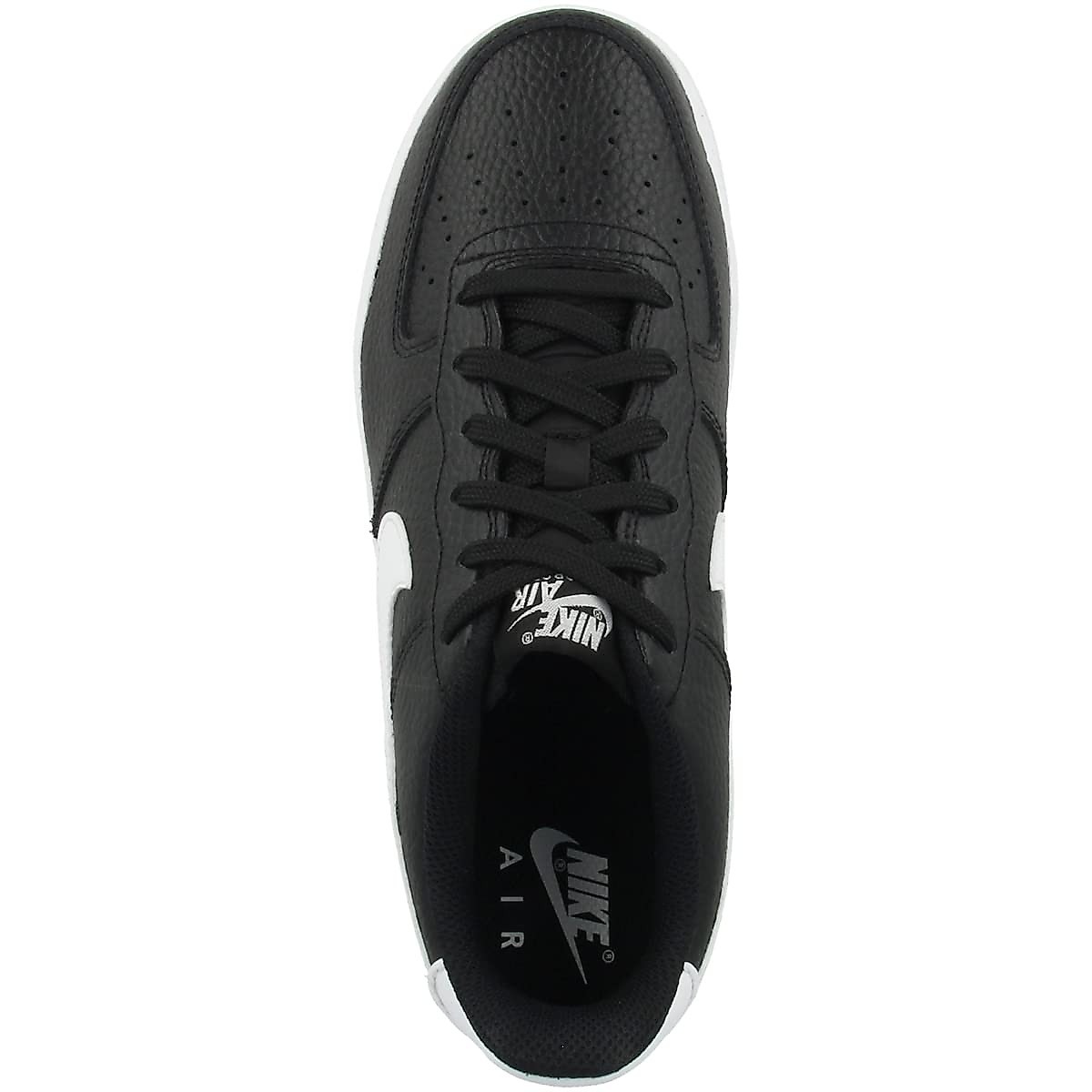 Nike Boy's Air Force 1 (Big Kid) Black/White 6.5 Big Kid M