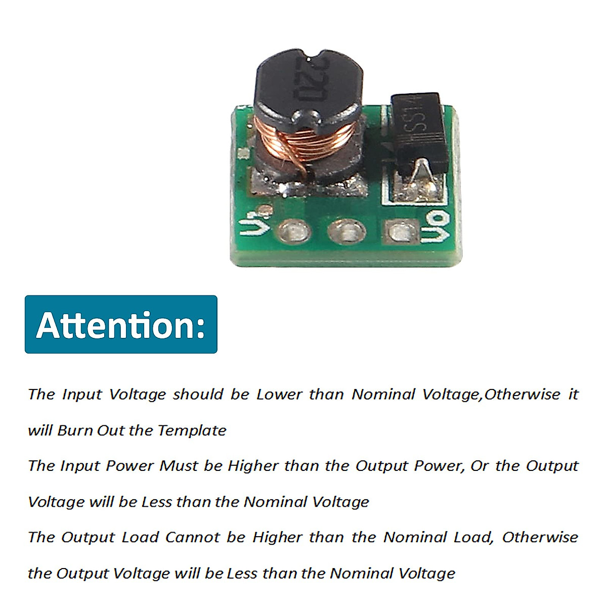 AEDIKO 6pcs DC-DC Boost Converter Module 1.5V 1.8V 2.5V 3V 3.3V 3.7V 4.2V to 5V DC-DC Step Up Power Module Voltage Boost Converter Board
