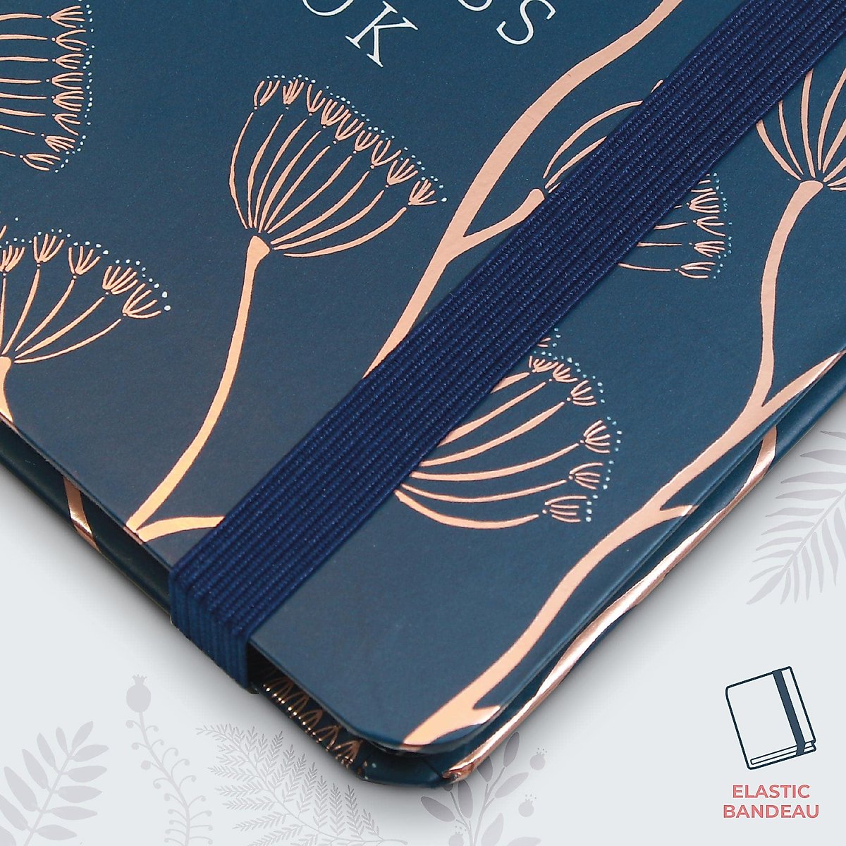 Boxclever Press Small Address Book with Over 400 Spaces! Hardcover Address Book with Alphabetical Tabs, Pocket & Change of Address Labels. Stunning Address Books - 8 x 5''