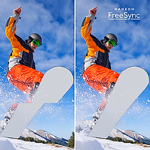 Acer Nitro 31.5" FHD 1920 x 1080 1500R Curved PC Gaming Monitor | AMD FreeSync | 75Hz Refresh | 1ms VRB | VESA Mountable | Height, Tilt, Swivel Adjustable | 1 x HDMI 1.4 Port & VGA | XZ320QR bih,Black