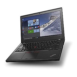 Lenovo ThinkPad X260 Business Laptop, 12.5 inches IPS Display / Intel Core i5-6300U 2.4Ghz (up to 3.00 GHz) / 256GB SSD / 16GB DDR4 / Windows 10 Pro / WiFi / Bluetooth (Renewed)