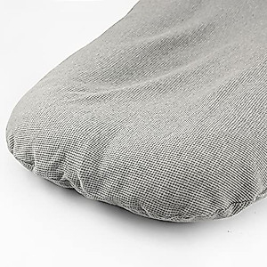 NoomiNest Baby Lounger Cover ONLY | 100% Waffle Cotton (Stone Gray)