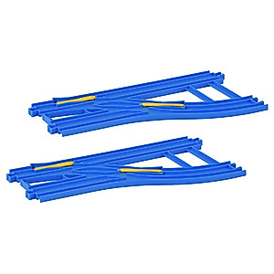 Plarail - R-15 Double-tracked Wide Point Rail (270mm) (A/B each 1pc)