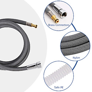 Replacement Hose kit for Moen Kitchen Faucets (Pulldown 150259)