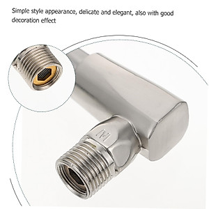 Generic Rocking Faucet Sink Faucet Kitchen Semi-Automatic Faucet Wall Mount Bathtub Faucet Single Hole Faucet Kitchen Metal Kitchen Water Faucet Bathtub Faucets Spigot Alloy to Rotate