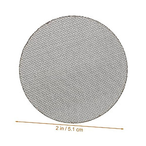 GREENADSCAPE Coffee Filter Tea Strainers for Wrecking Bar Espresso Coffee Screen Coffee Making Screen Coffee Maker Screen Filter Espresso Coffee Maker Machine Pour Silver Stainless Steel