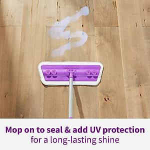 Rejuvenate All Floors Restorer and Polish Fills in Scratches Protects & Restores Shine No Sanding Required (128 oz)