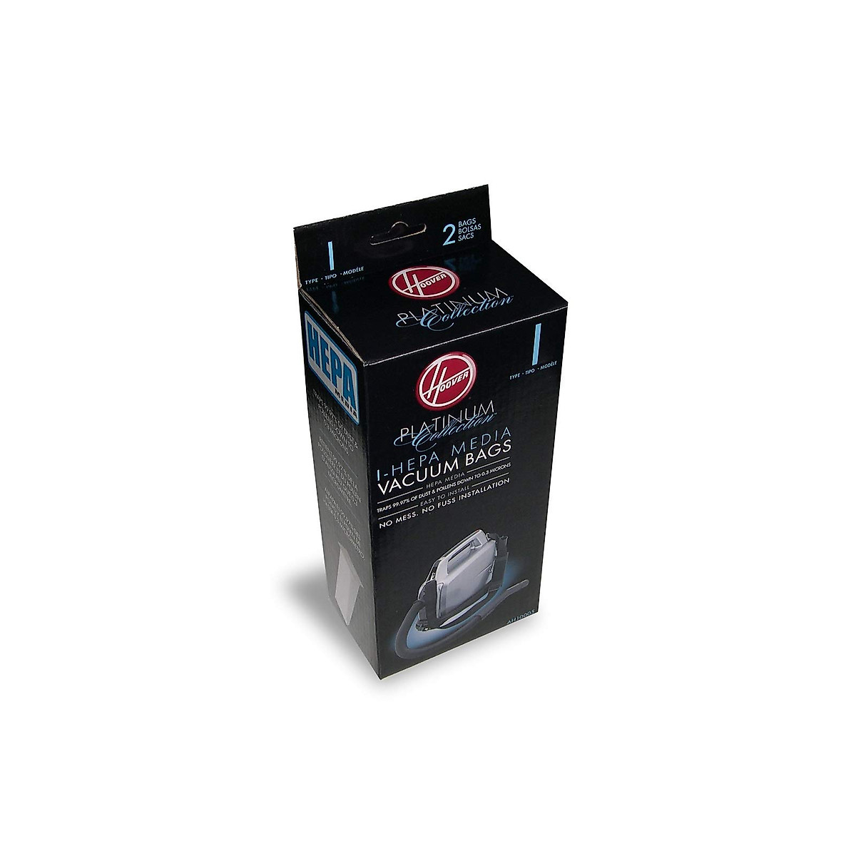 Hoover Type I HEPA Bag (4-Pack), AH10005