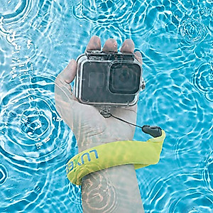 Waterproof Camera Float Luxebell Universal Foam Floating Wrist Strap for GoPro Hero 8 7 6 5 Olympus, Keys, Sunglasses and Phones