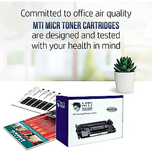 MICR Toner International Magnetic Ink Cartridge Replacement for HP 80A CF280A LaserJet Pro 400 Printers