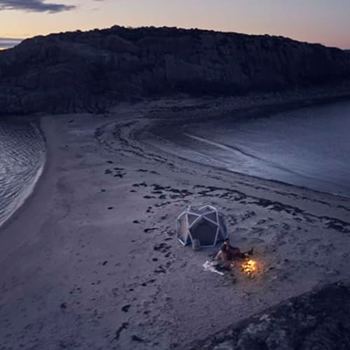 Bang & Olufsen Beosound Explore - Wireless Portable Outdoor Bluetooth speaker, IP 67 Dustproof and Waterproof, Navy