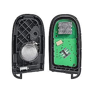 ANGLEWIDE Car Keyless Entry Remote Key Fob Replacement for 2015-2017 for Chrysler 200 Chrysler 300 for Dodge Charger for Dodge Challenger (M3M-40821302) 4 Buttons-1 pad