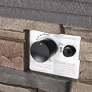 Christopher Knight Home | Crawford | Outdoor Square Propane Fire Pit with Stone