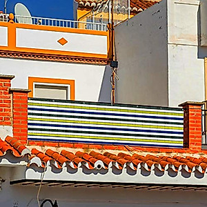 LIANGLIANG Sunblock Shade Cloth, Balcony Privacy Screen Anti-UV Dust-Proof High Density Polyethylene Anti-Aging Resistant to Stretching, Various Sizes (Color : A, Size : 4x4m)