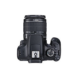 Canon EOS 1300D EF-S 18-55mm 18.7MP CMOS 5184 x 3456 Pixels (Black) - International Version (No Warranty)