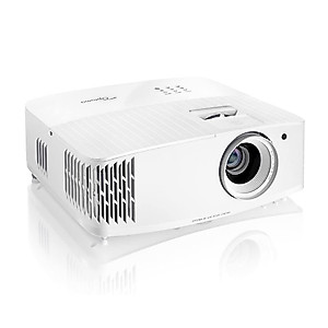 Optoma UHD38x Bright, True 4K UHD Gaming Projector | 4000 Lumens | 4.2ms Response Time at 1080p with Enhanced Gaming Mode | Lowest Input Lag on 4K Projector | 240Hz Refresh Rate | HDR10 & HLG