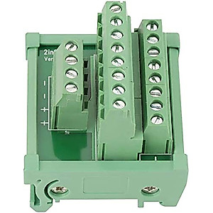 ZYM119 Module Card 2 to 8 Output Module Breakout Card DIN Rail and Panel Mount Power Distribution Circuit Board