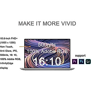 Latest XPS 15 9520 15.6" FHD+ (Intel 12th Gen 14-Core i7-12700H (Beat i9-11980HK), 32GB DDR5 RAM, 1TB SSD, NVIDIA GeForce RTX 3050) Business Laptop, Backlit, FB, Thunderbolt 4, Webcam, Win 11 Pro