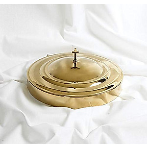 Broadman Church Supplies RemembranceWare Communion Tray Cover, Brass