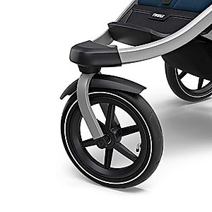 Thule Urban Glide 2 Jogging Stroller - Single Baby Stroller for Daily Strolling and Jogging - Features 5-Point Harness, Lightweight and Compact, Durable and Versatile Design for All Terrains, Blue